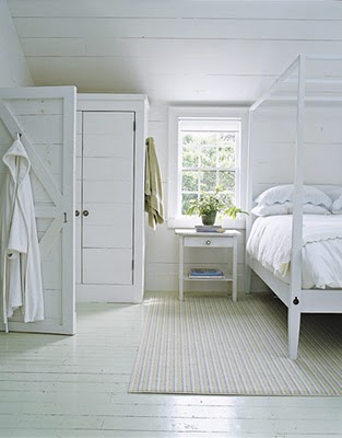 Completely White Bedrooms - Panda's House