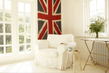 Union Jack Flag In Interior Design - Panda's House