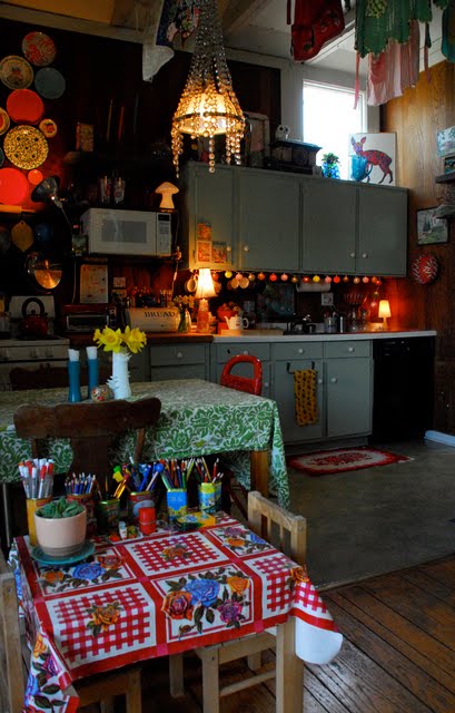 Bohemian Kitchen Interiors - Panda's House