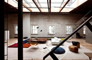 Oversized Felted Rugs - Panda's House