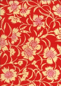 Japanese wa-pattern flowers - Panda's House