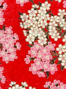 Japanese Patterns in Red - Panda's House