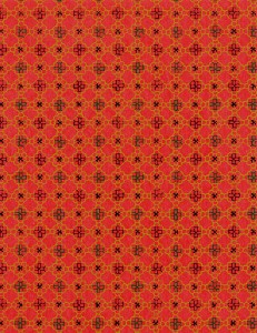 Japanese Patterns in Red - Panda's House